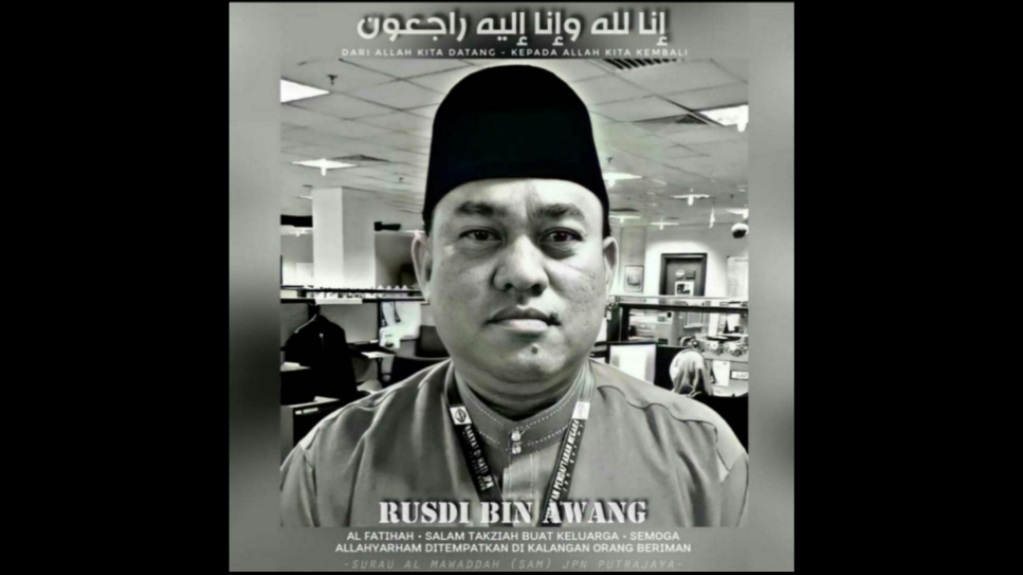 UMNO Putrajaya Rakam Takziah Kepada Keluarga Allahyarham Rusdi Awang ...